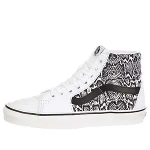 VANS Sk8-hi 'python' High Top Lace-up Sneakers - Black/white