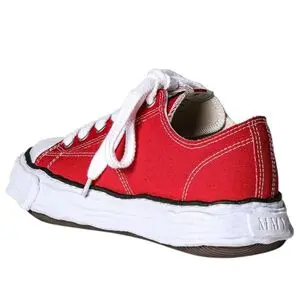 Mihara Yasuhiro Peterson 23 Og Sole Canvas Low Top Sneakers - Red