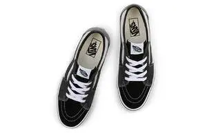 VANS Sk8-low "color Block" Low Top Sneakers - Black/white/grey