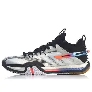 LI-NING Ground Flying Athletic Sneakers - Black/white/red