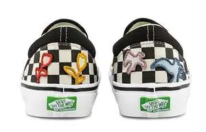 VANS Skateistan X Skate Slip-on Checkerboard - Black/white