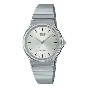 Casio Quartz Analog Watch With Stainless Steel Band - Silver
