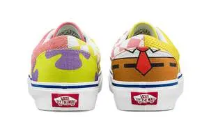 VANS Spongebob Squarepants X Era 'best Friends' Sneakers - Pink/yellow