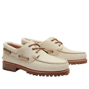 Timberland Lake House 3-eye Lug Boat Shoes - Light Beige