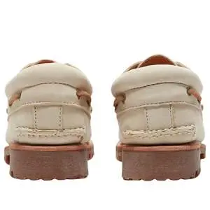 Timberland Lake House 3-eye Lug Boat Shoes - Light Beige