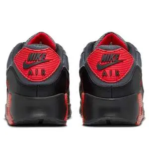 Nike Max 90 "smoke Grey Fire Red - Black/smoke Grey/iron Grey