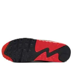 Nike Max 90 "smoke Grey Fire Red - Black/smoke Grey/iron Grey