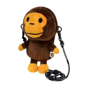 A BATHING APE Baby Milo Monkey Cross Body Bag