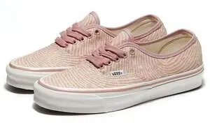 VANS Spunge X Og Authentic Lx 'peppercorn' Low Top Sneakers - Pink/white