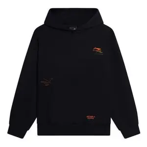 LI-NING Anything Is Possible Graphic Hoodie - Black/multi-color