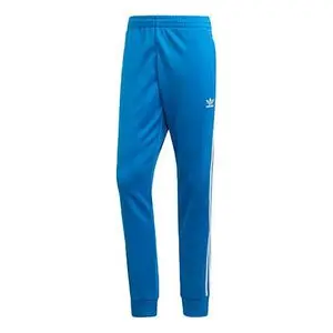 Adidas Side Stripe Bundle Feet Sports Pants - Blue