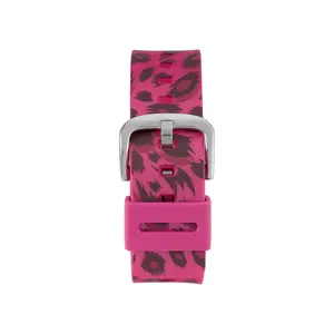 Casio Baby-g Ba-110lp-4a Leopard Print Watch - Red