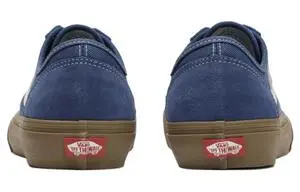 VANS Style 36 Casual Skateboarding Shoes Blue - Blue/brown