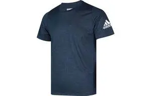 Adidas Fl_spr X Ul Hea Casual Sports Round Neck Short Sleeve - Blue