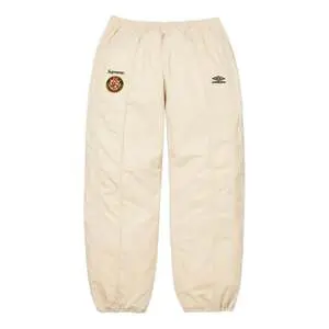 Supreme X Umbro Ss26 Cotton Ripst-shirt Track Pant - Stone