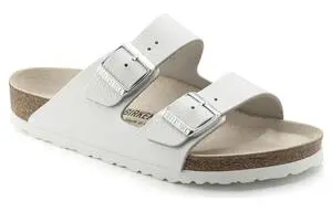 BIRKENSTOCK Arizona Leather Sandals - White