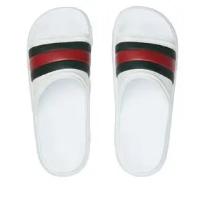 Gucci Web Slide Sandal 780286-j8700-9032 - White/green/red