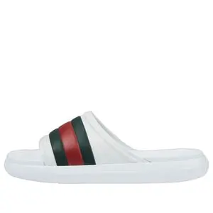 Gucci Gucci Web Slide Sandal 780286-J8700-9032 White/green/red