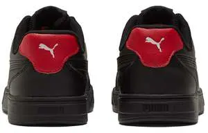 PUMA Caven Logomania Low Top Sneakers - Black/red