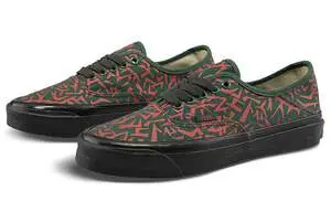 VANS Taka Hayashi X Style 43 Lx "geo Camo Jungle Green - Green/orange