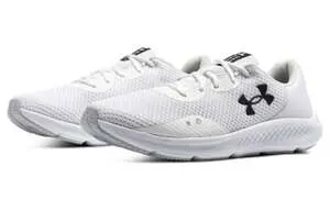 Under Armour Charged Pursuit 3 Athletic Sneakers - White/black