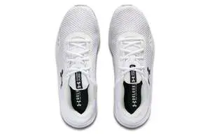 Under Armour Charged Pursuit 3 Athletic Sneakers - White/black