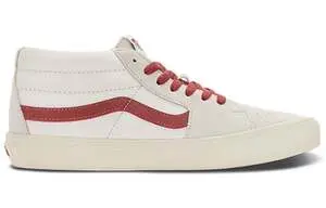 VANS Sk8-mid Sneakers - Red/white