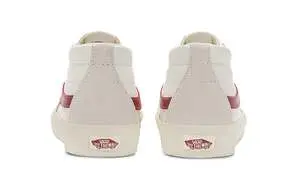 VANS Sk8-mid Sneakers - Red/white