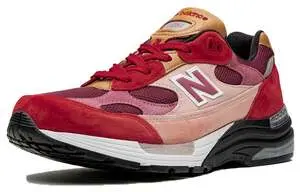 NEW BALANCE X Joe Freshgoods 992 "anatomy Of A Heart" Made In Usa - Red