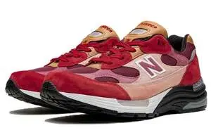 NEW BALANCE X Joe Freshgoods 992 "anatomy Of A Heart" Made In Usa - Red