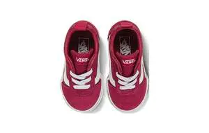 VANS Ward Slip-on Sneakers - Red/white