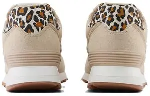 NEW BALANCE 574 "leopard Tobacco" Sneakers - Mindful Grey/tobacco/white
