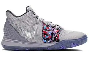 Nike Kyrie 5 "graffiti" High Top Basketball Sneakers
