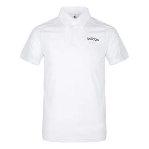 Adidas Adidas Sports Training Short Sleeve Polo Shirt White White