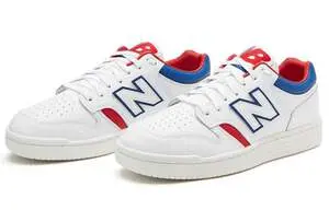 NEW BALANCE 480 Low Top Sneakers - White/blue