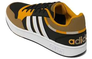 Adidas Hoops 3.0 High Top Sneakers - Black/brown/yellow