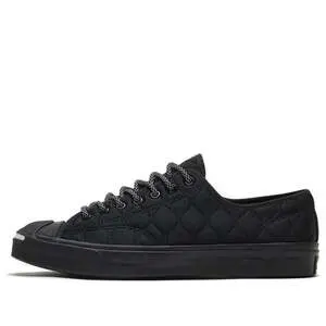 CONVERSE Jack Purcell Quilted Low Top Sneakers - Black