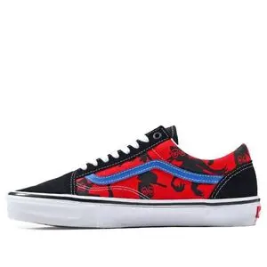 VANS Vans Krooked X Skate Old Skool "Natas For Ray Barbee" Red/blue/black