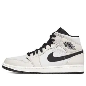 JORDAN 1 Retro Mid Se Sneakers - Light Bone/cone/black