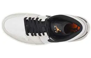 JORDAN 1 Retro Mid Se Sneakers - Light Bone/cone/black