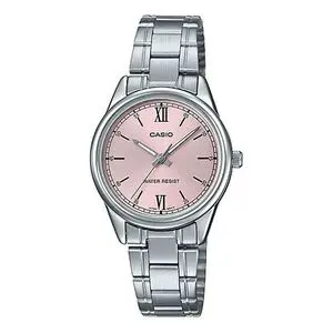 Casio CASIO Quartz Analog Timepiece Silverpink