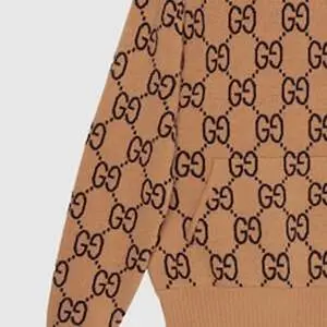Gucci Gg Wool Hooded Sweatshirt