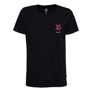 CONVERSE Graphic Short Sleeve T-shirt - Black