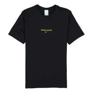 Nike X Nocta Drake Casual Short Sleeve T-shirt - Black