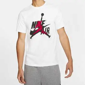 JORDAN Jumpman Logo Short Sleeve T-shirt - White