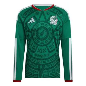 Adidas Long Sleeve Soccer Jersey - Bold Green
