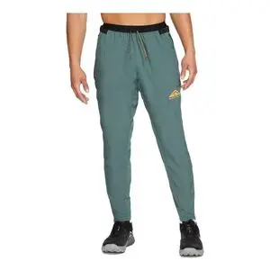 Nike Dri-fit Phenom Elite Knit Trail Running Trousers - Green