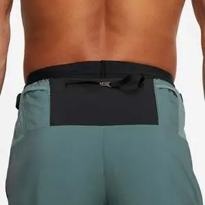 Nike Dri-fit Phenom Elite Knit Trail Running Trousers - Green