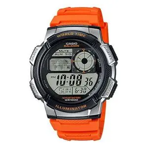 Casio Sports Quartz Analog Watch With Illuminator - Orange