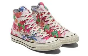 CONVERSE Chuck 70 High Top Floral Sneakers - Pink